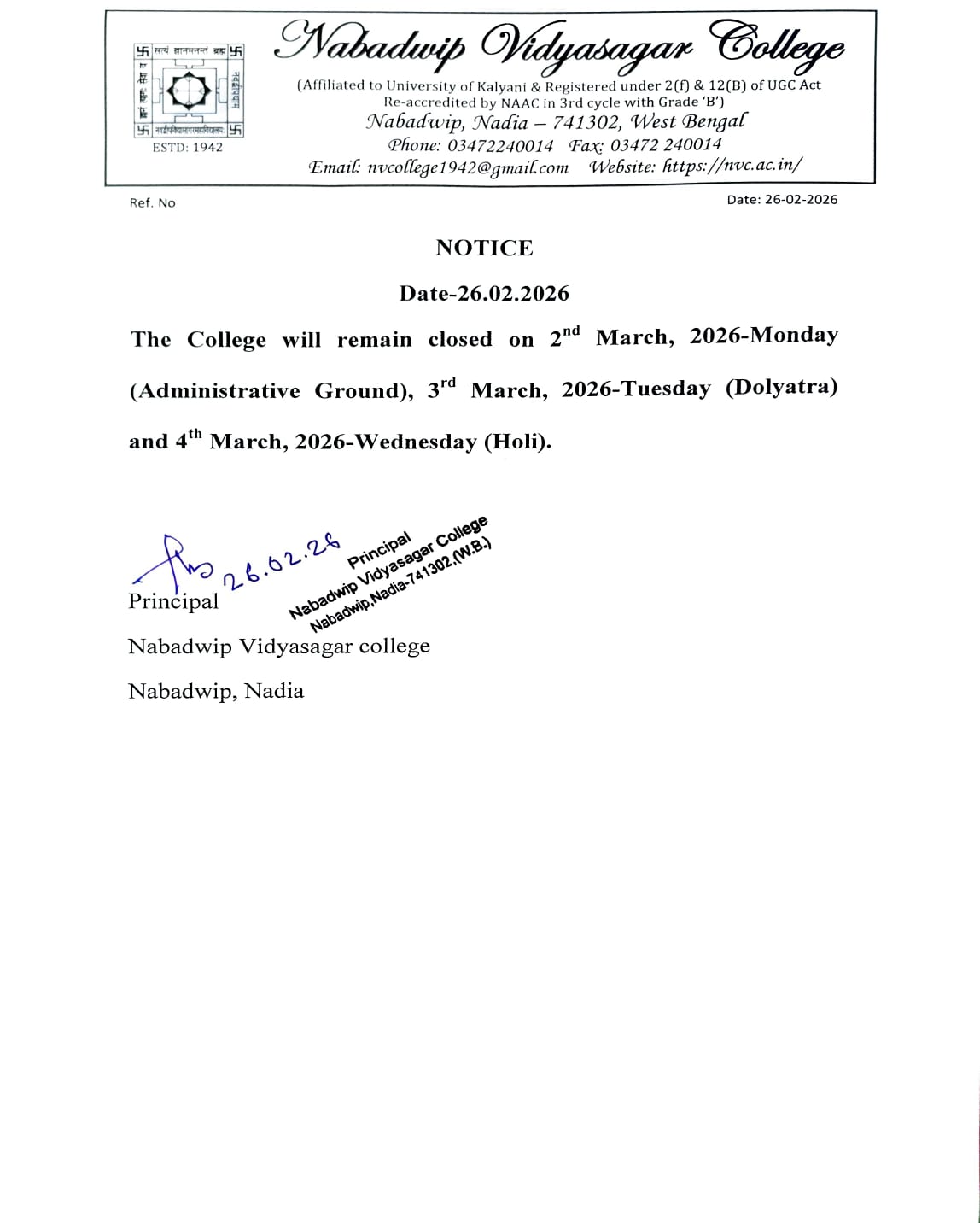 Nabadwip Vidyasagar College
